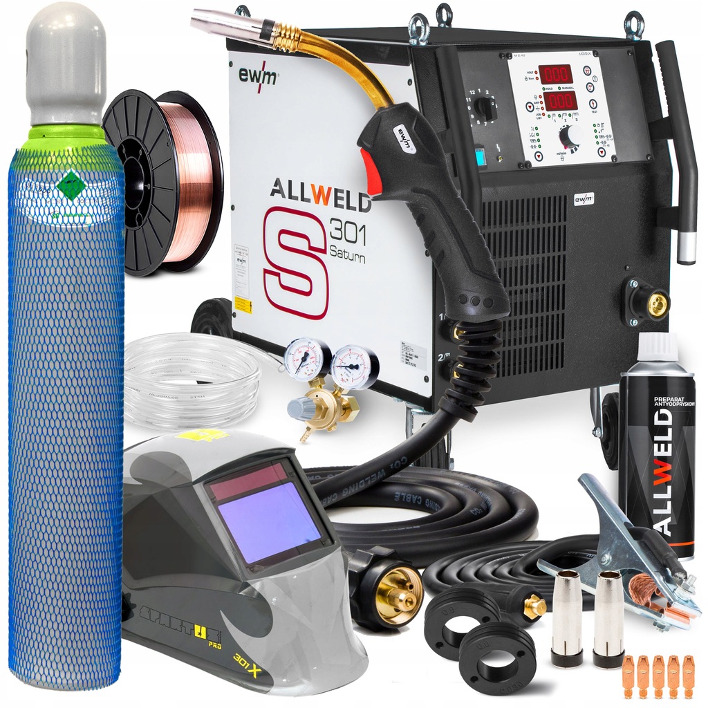Spawarka MIGOMAT MIG MAG EWM SATURN 301 M2.40 KFG - 10478476533 ...