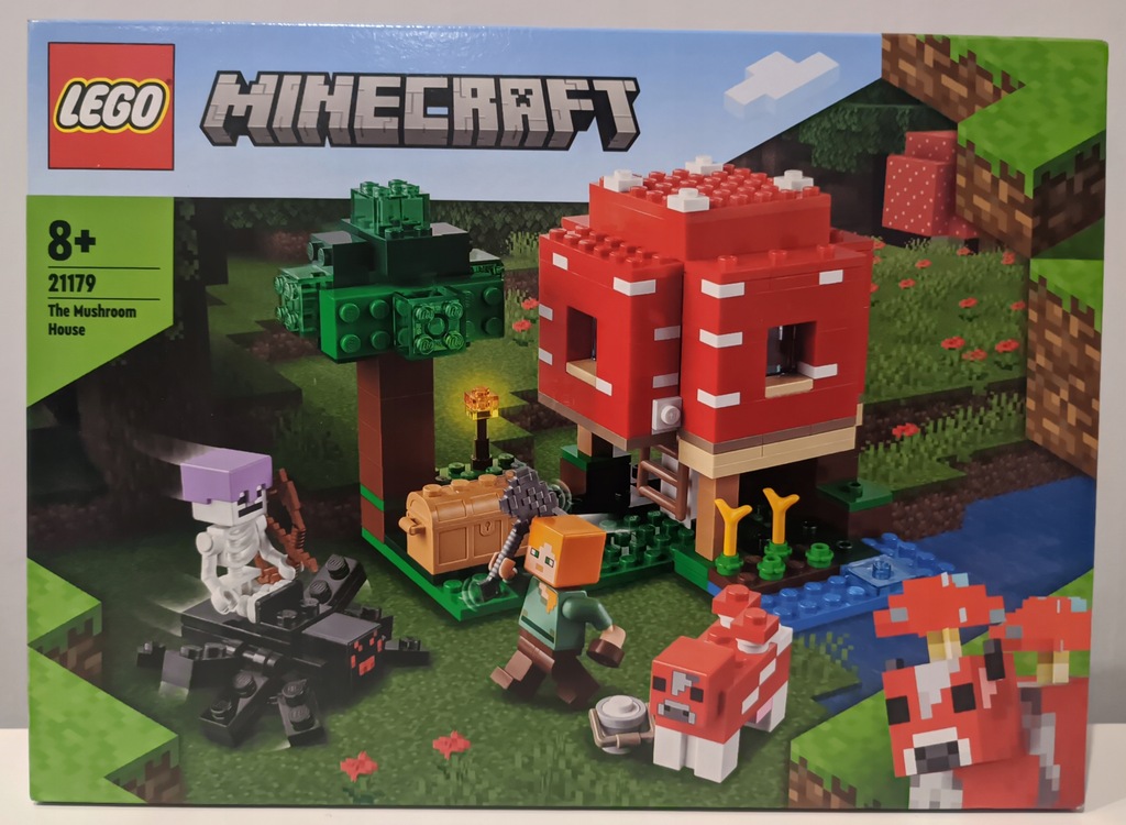 LEGO Minecraft 21179 Dom w grzybie NOWY NAJTANIEJ - 12272060256 ...