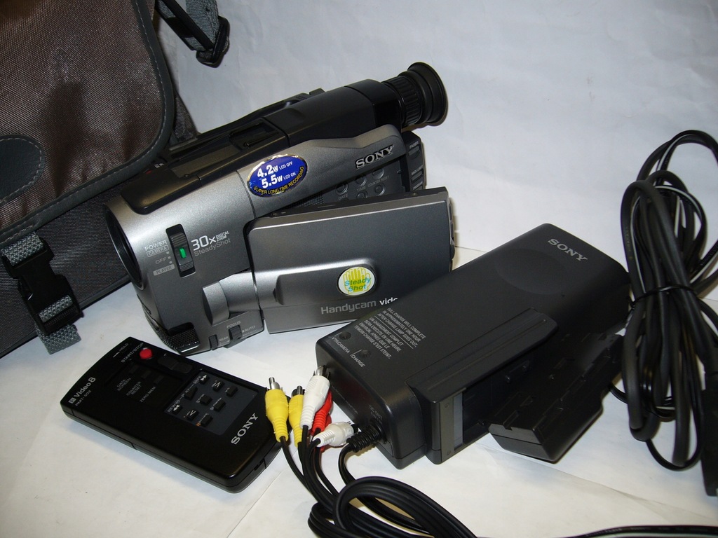 SONY CCD-TRV 61E - zgraj kasety Hi8/8mm w PAL-u - 12677378254 ...