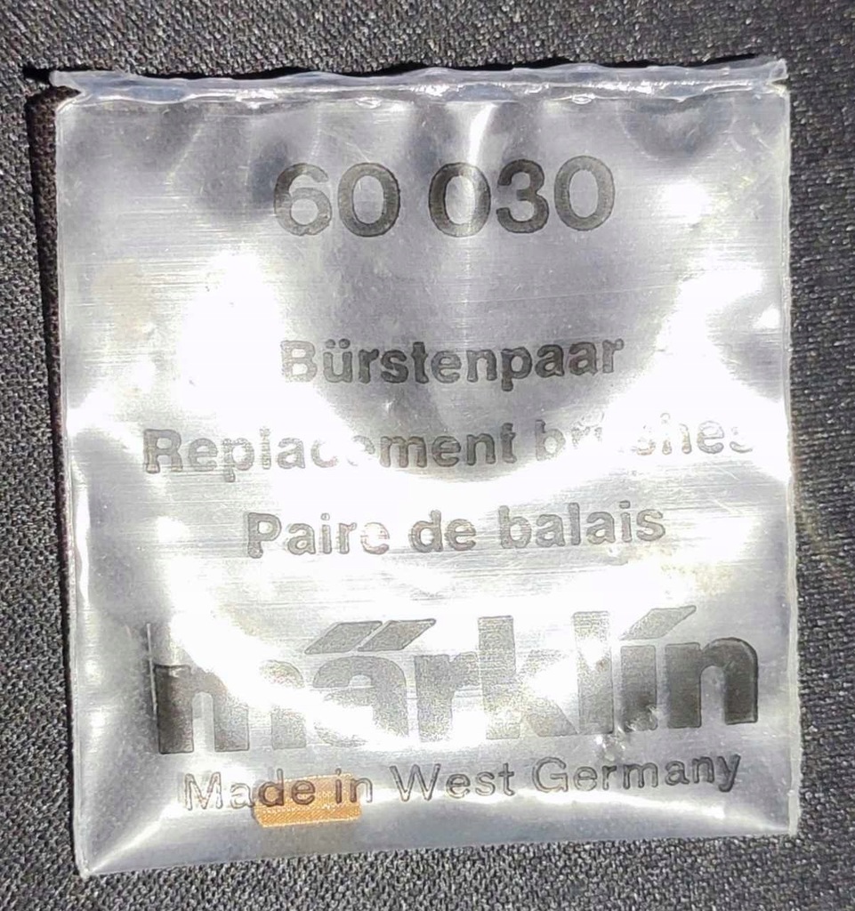 Marklin miniaturowe pociągi HO skala 60030 60 030 para szczotek do ...