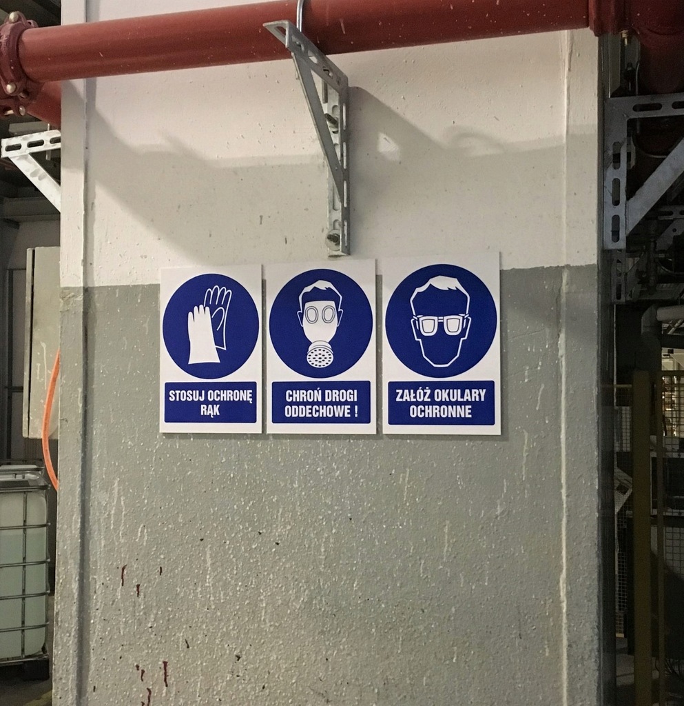 Tabliczka Piktogram BHP- Stosuj ochronę słuchu - 10443642040 ...