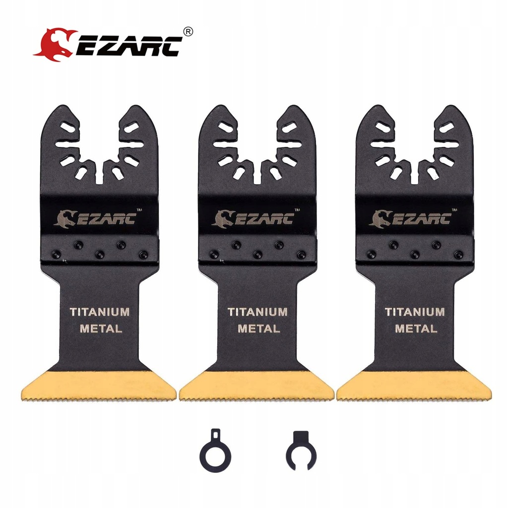 EZARC 3Pcs Titanium Oscillating Multitool Blade - 12708873923 ...