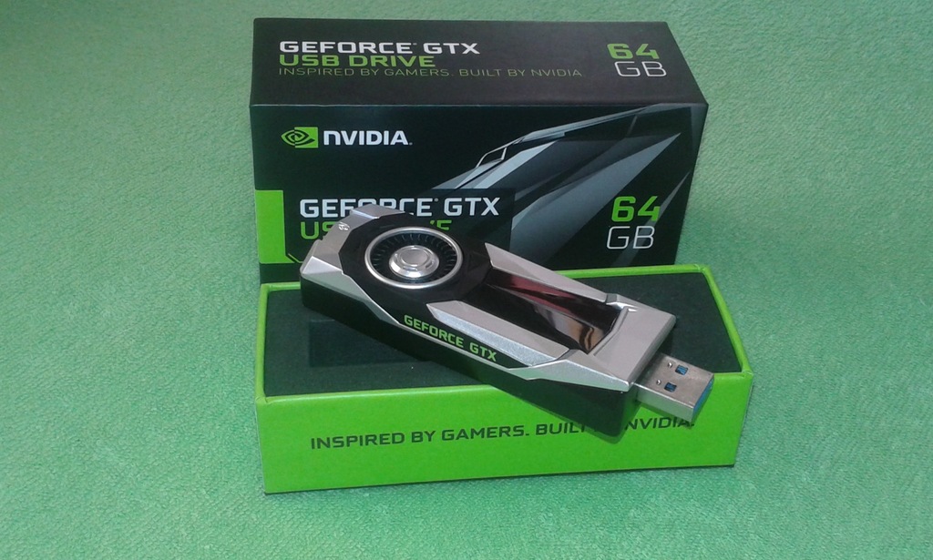 Nvidia GeForce GTX USB Drive 64GB USB 3.0 - 7640238210 - oficjalne ...