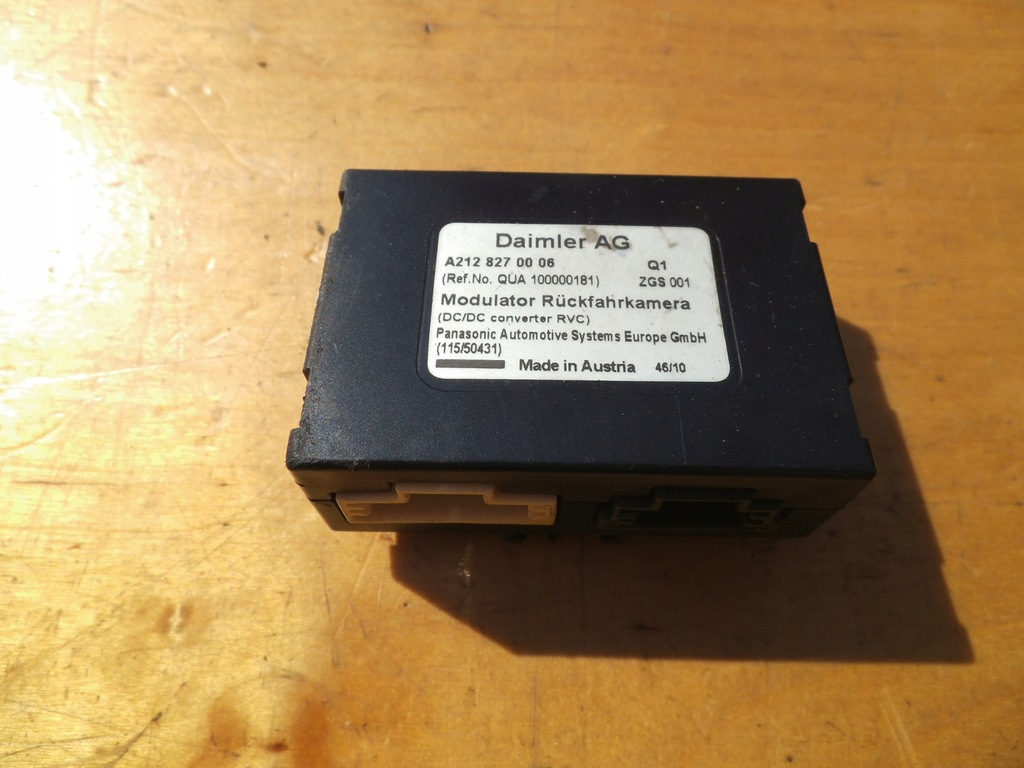 MERCEDES moduł kamery cofania A2128270006 - 7556882686 - oficjalne ...