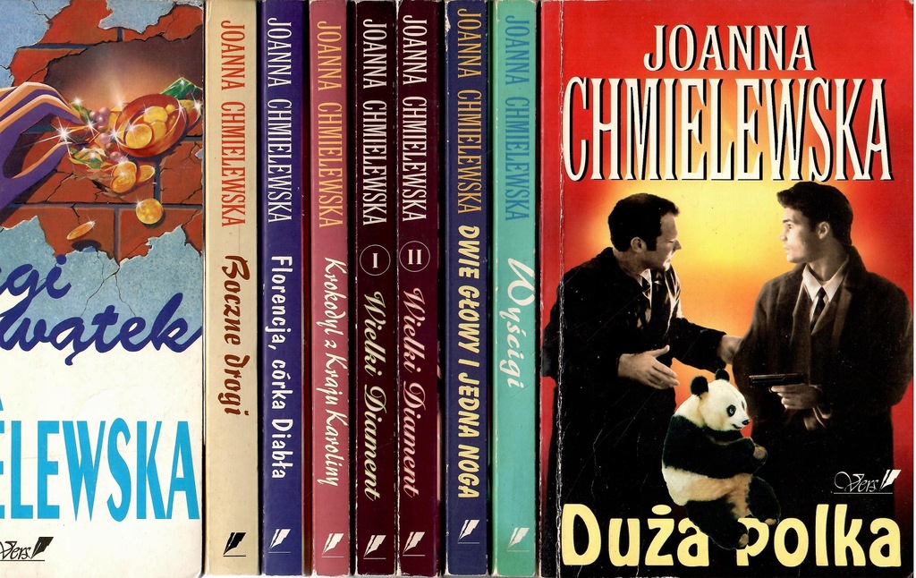 Joanna CHMIELEWSKA - Duża Polka Wyścigi[8 książek] - 10949655123 - oficjalne archiwum Allegro