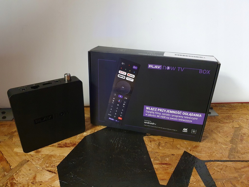 Dekoder PLAY NOW TV BOX 2! OKAZJA! JAK NOWY! - 10791061906 - oficjalne ...