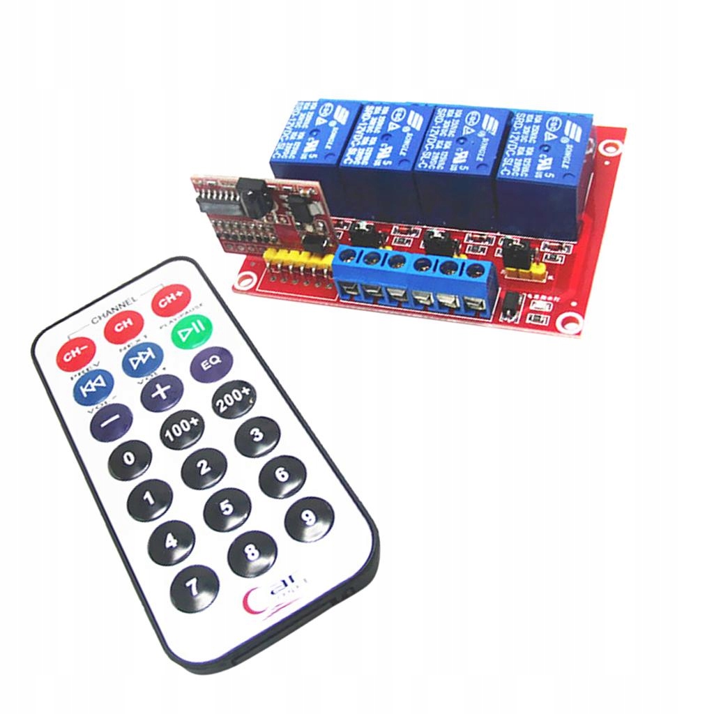 Channel Relay Module Control Board with Remote Control for Arduino 5V ...