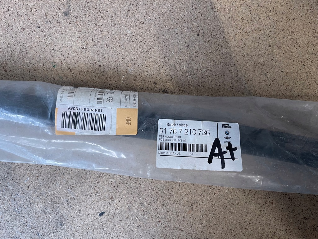 uszczelka pokrywy silnika MASKI BMW X3 51767210736 - 11953155439 ...