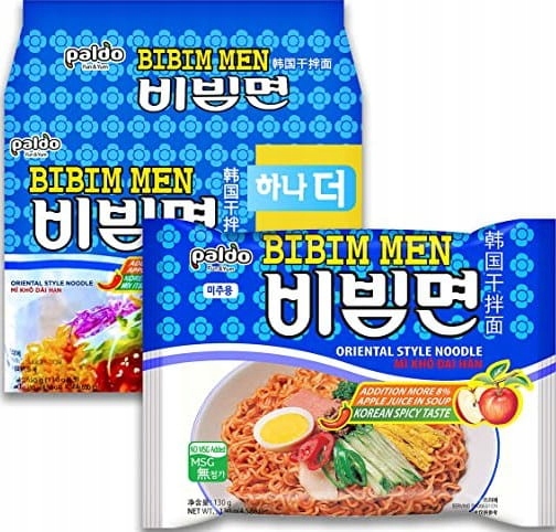 Makaron Instant Orientalny Bibim Men 5x130g PALDO - 12791965143 ...