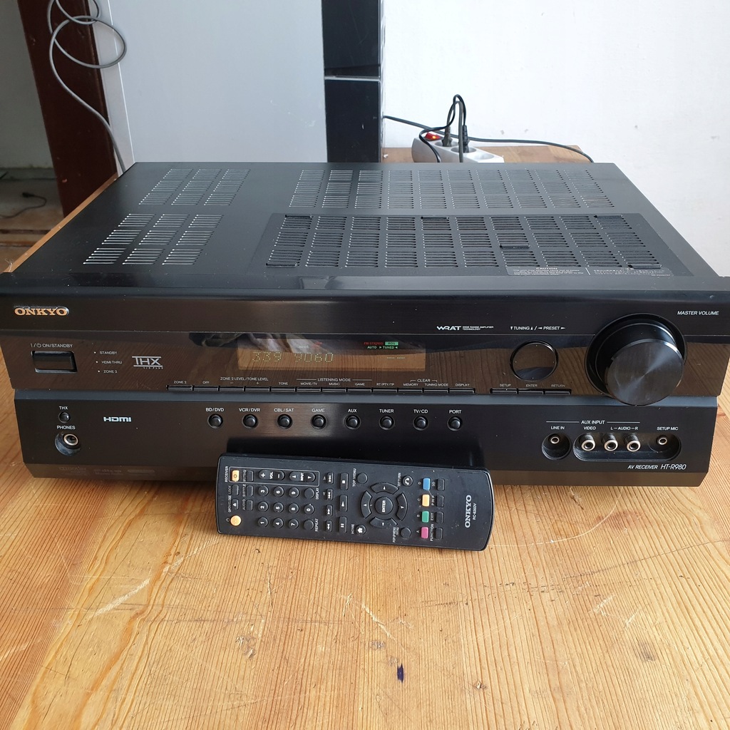 Amplituner Onkyo HT-R980 450W pilot 5xhdmi - 8366651658 - oficjalne archiwum Allegro