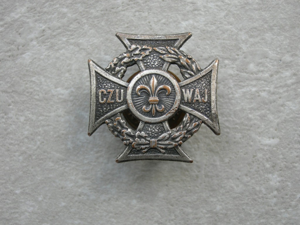 ODZNAKA KRZYŻ HARCERSKI CZUWAJ ZHP IVC 64/6413, - 13427515683 ...