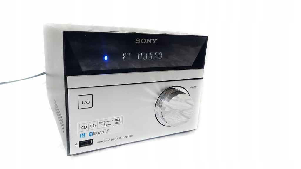 WIEŻA STEREO SONY CMT-SBT20B DAB+ / USB / MP3 - 14215135033 - oficjalne ...