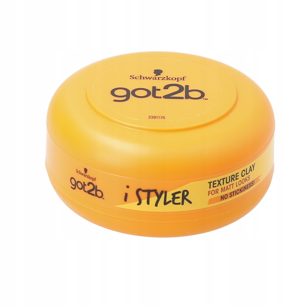 SCHWARZKOPF GOT2B TEXTURE CLAY GLINKA STYLIZUJĄCA - 7315627095 ...