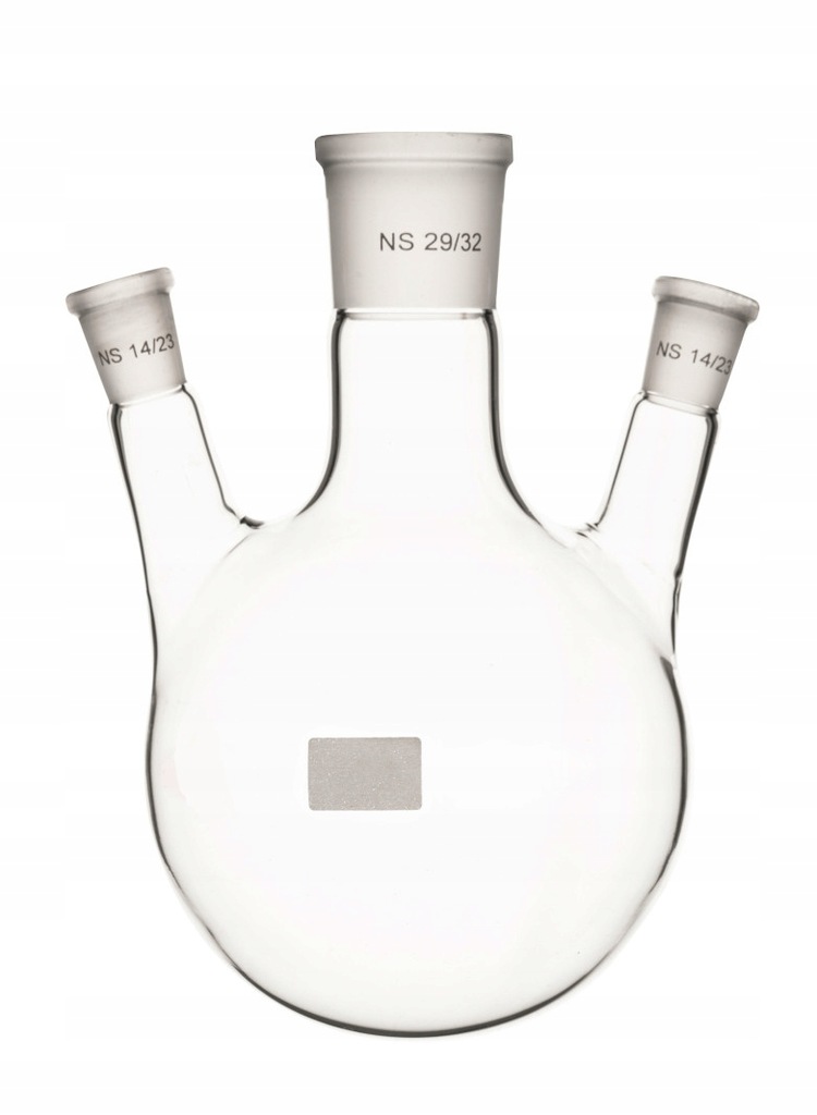 Kolba okrągłodenna 250 ml trójszyjna 29/32, 14/23 - 12236626132 ...