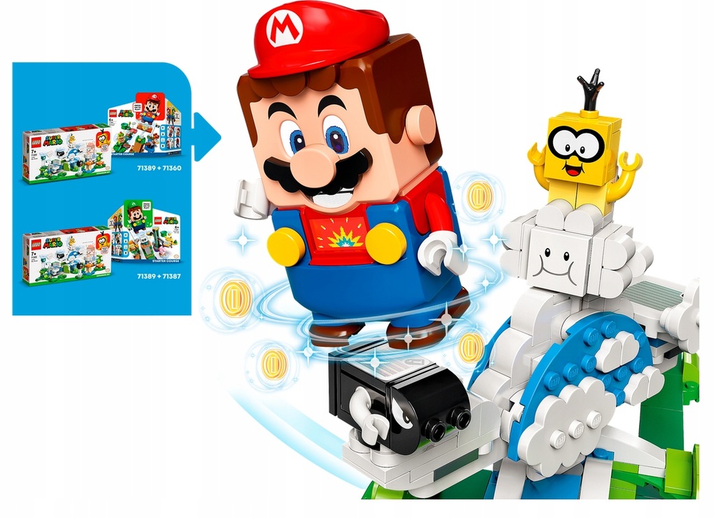 Купить LEGO 71389 СУПЕР МАРИО ЛАКИТУ МИР В НЕБЕ: отзывы, фото и характеристики на Aredi.ru ...