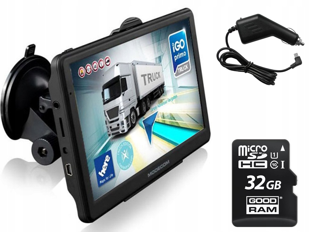 NAWIGACJA 7'' IGO PRIMO TRUCK TIR CIĘŻARÓWKA BUS - 11152363206 - oficjalne archiwum Allegro