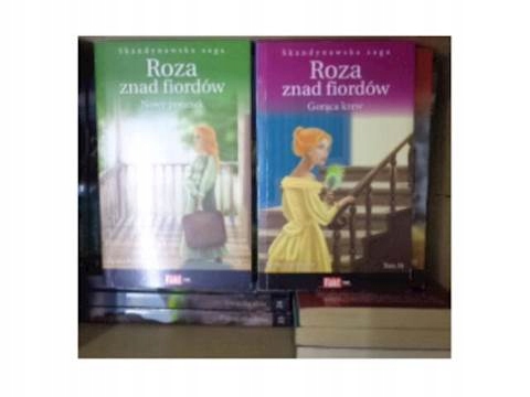 Roza znad Fiordów komplet 34 tomów - B.Pedersen - 13586112731 ...