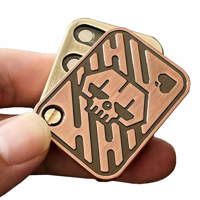 Fidget Spinner Poker magnetyczny suwak ze stali ni - 12959891389 ...