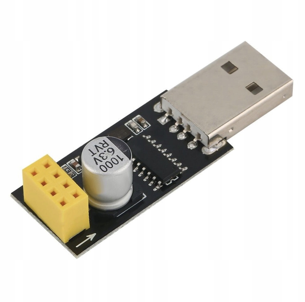 ESP-01S Programator USB ESP01 Adapter UART ESP01S - 10726197326 - oficjalne archiwum Allegro