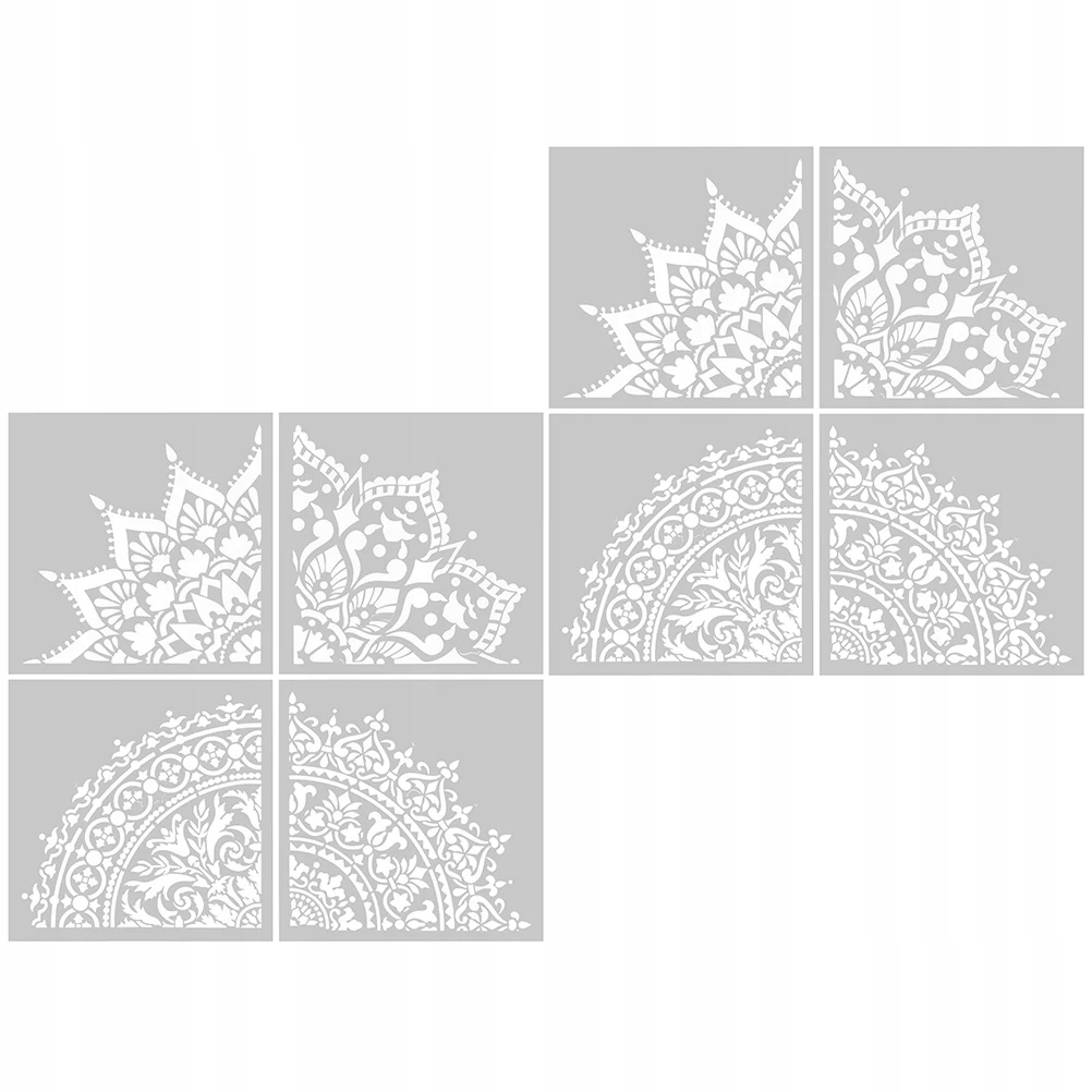 Trim Paint Floor Formwork Wall Stencils 8 Pcs - 13750842515 - oficjalne ...