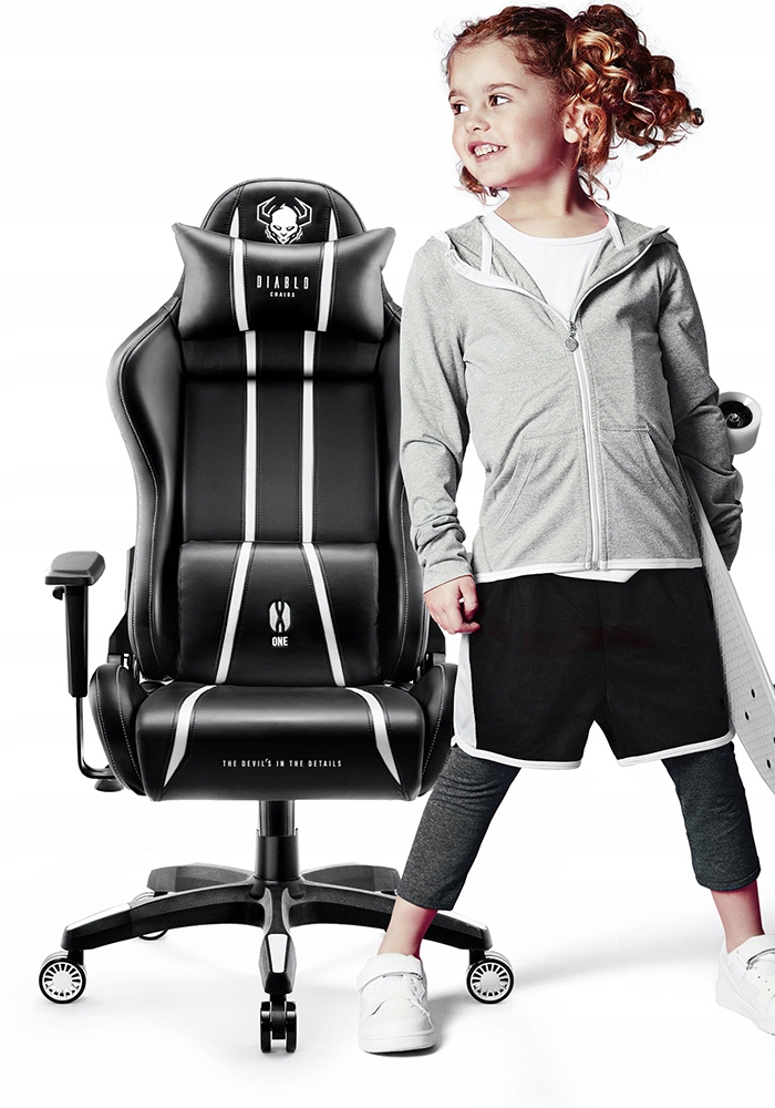 FOTEL dla dziecka GAMINGOWY DIABLO X-ONE KIDS - 8381636769 - oficjalne ...
