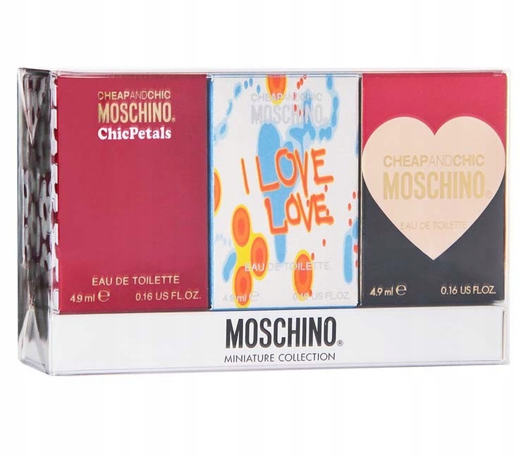 Купить Moschino Miniature Collection Women edt 3x4,9 мл: отзывы, фото и ...