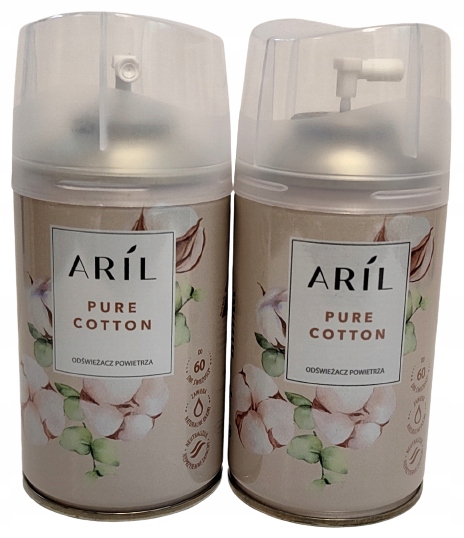 ARIL Odświeżacz powietrza PURE COTTON wkład 2 szt. zestaw - 14526630114 ...
