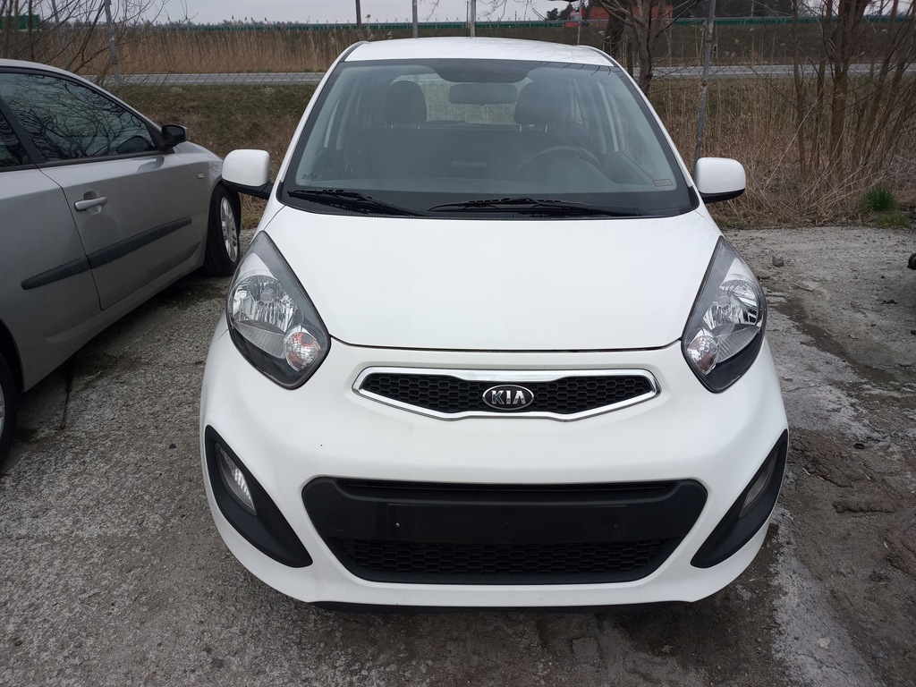 Kia Picanto II 2013 przód lampy zderzak maska pas - 13469303939 ...