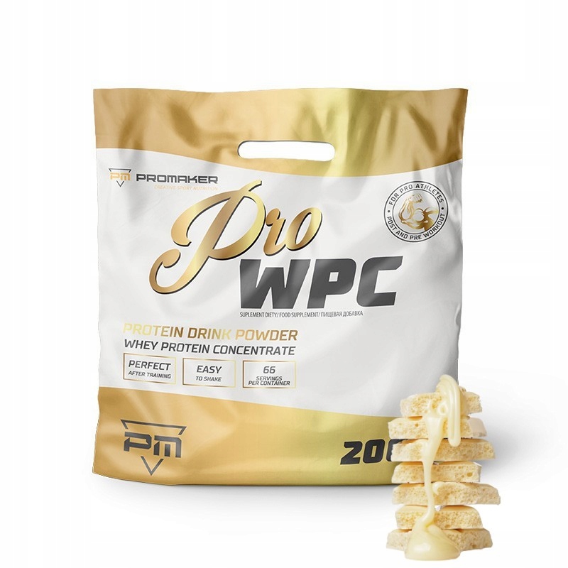Promaker Pro białko WPC serwatkowe 2kg Biała Czeko - 13420652843 - oficjalne archiwum Allegro