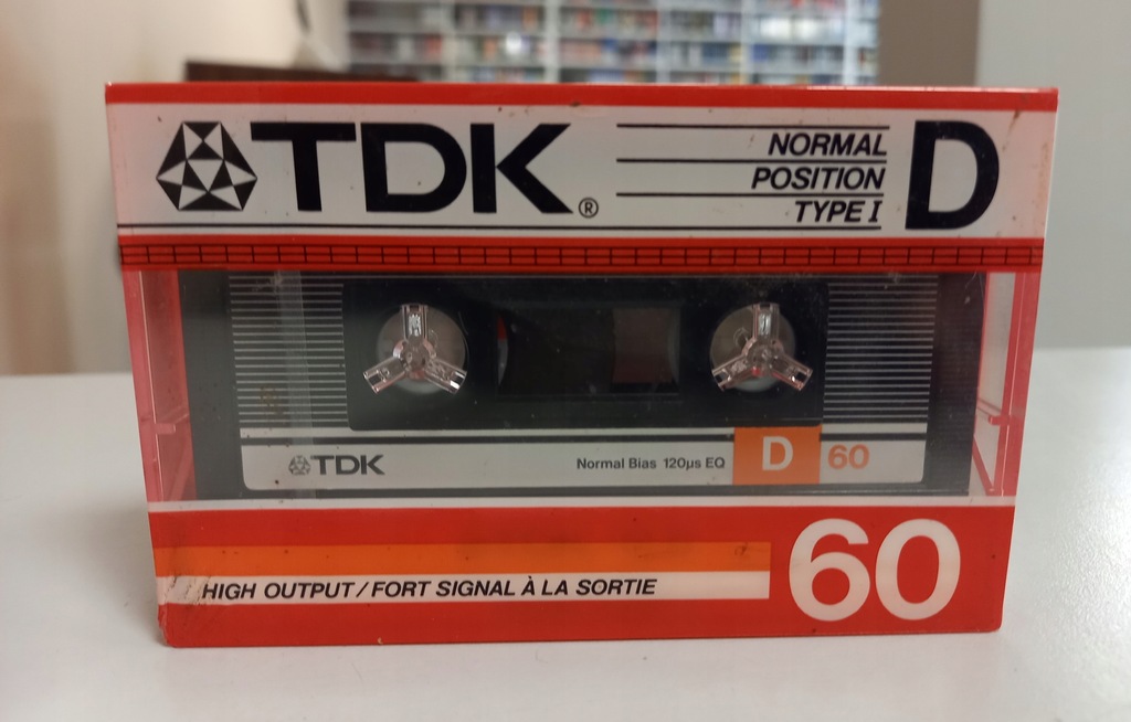 TDK D 60 kaseta magnetofonowa - 11332383656 - oficjalne archiwum Allegro