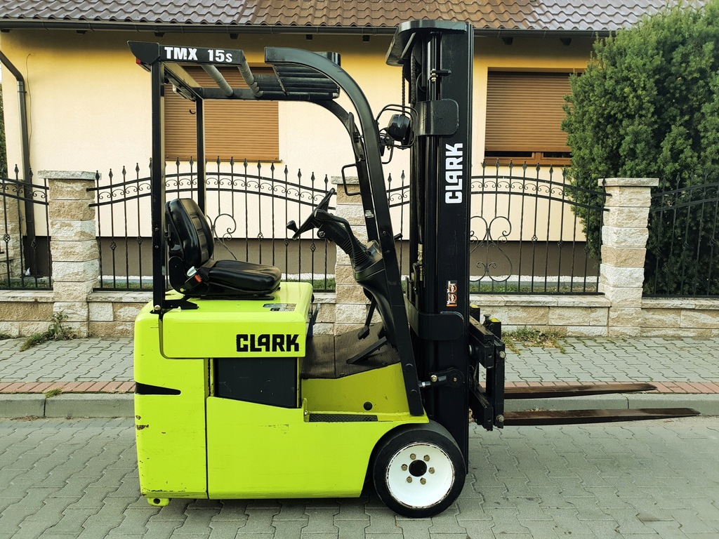 WÓZEK Widłowy Elektryczny CLARK TMX15S TRIPLEX 08r - 7648811801 ...