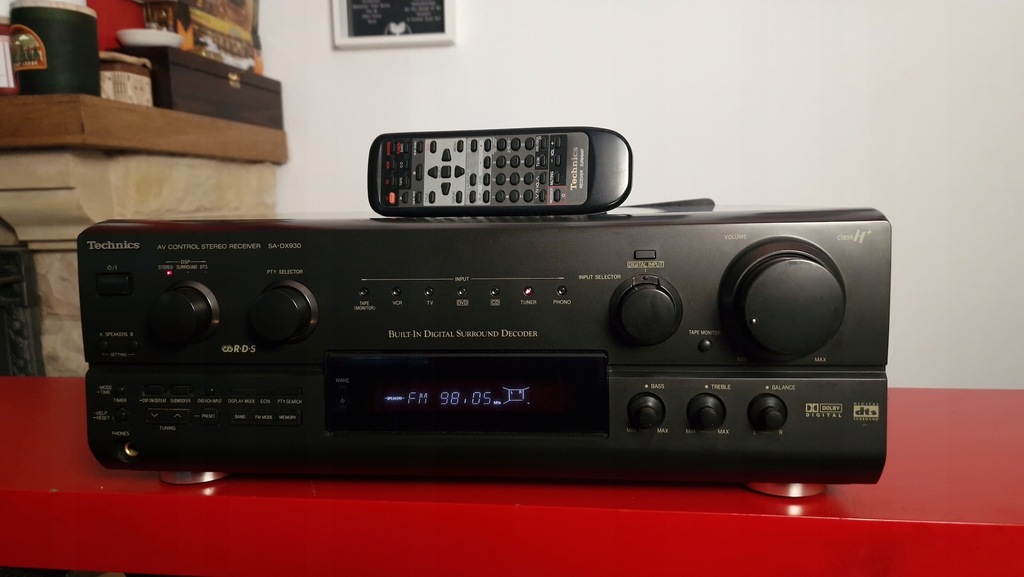 Amplituner Technics SA-DX930 5.1 czarny - 13570240048 - oficjalne ...