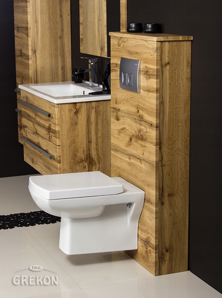 FOKUS zabudowa stelaża wc Geberit natural eiche - 7483624660 ...