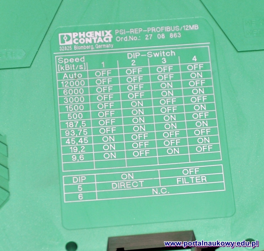 PSI-REP-PROFIBUS/12MB wzmacniacz regeneracyjny - 5740620059 - oficjalne ...