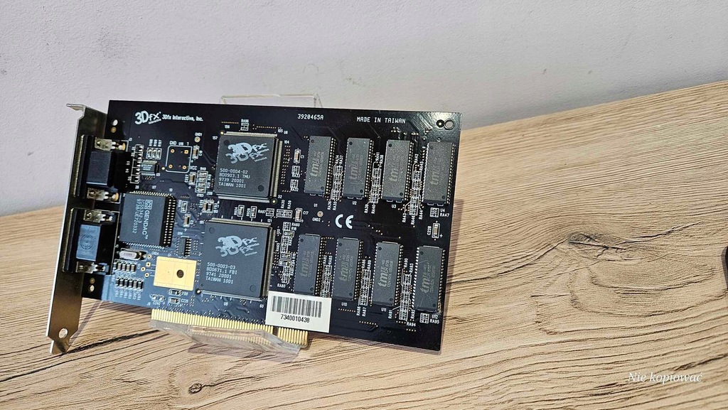 Karta graficzna 3dfx Voodoo 1 4 akcelerator - 15078679197 - oficjalne archiwum Allegro