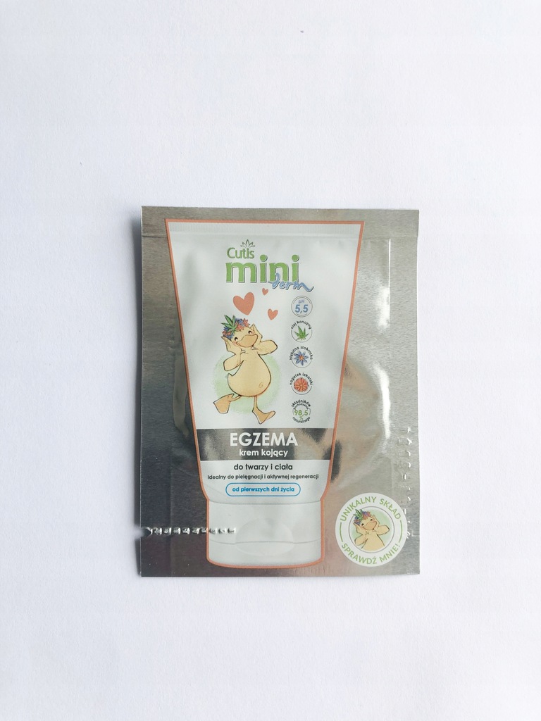 Próbka CUTIS MINI derm EGZEMA Krem 2 ml - 9267274966 - oficjalne ...