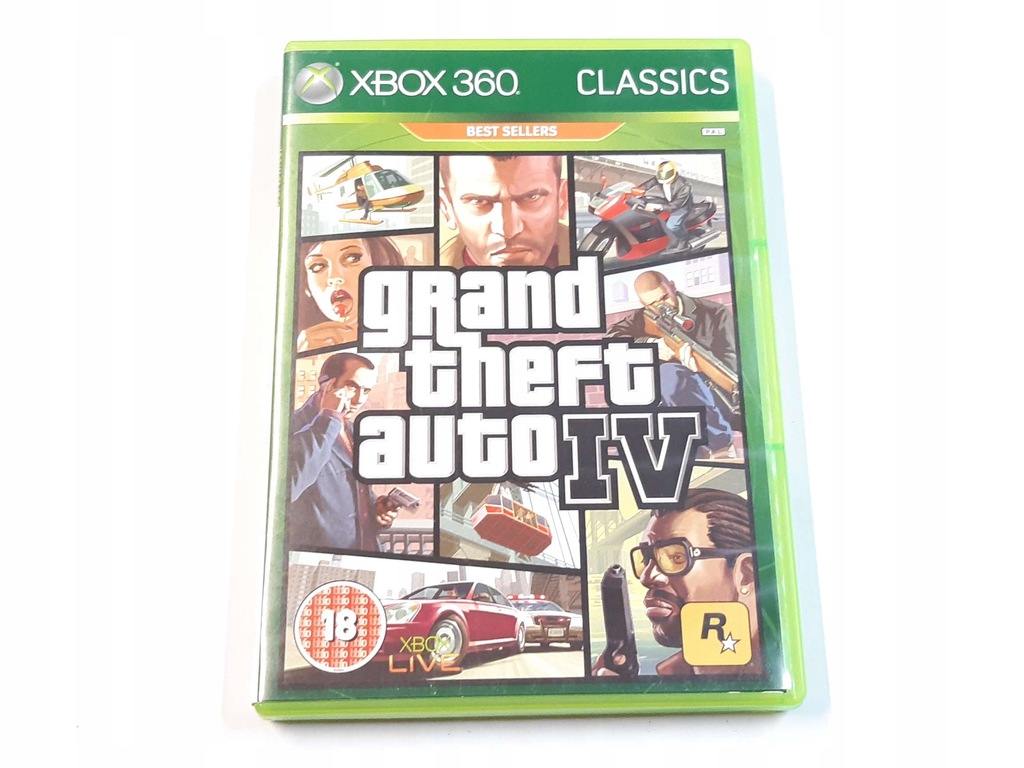 Купить GTA 4 — GRAND THEFT AUTO IV + КАРТА [XBOX 360]: отзывы, фото и ...
