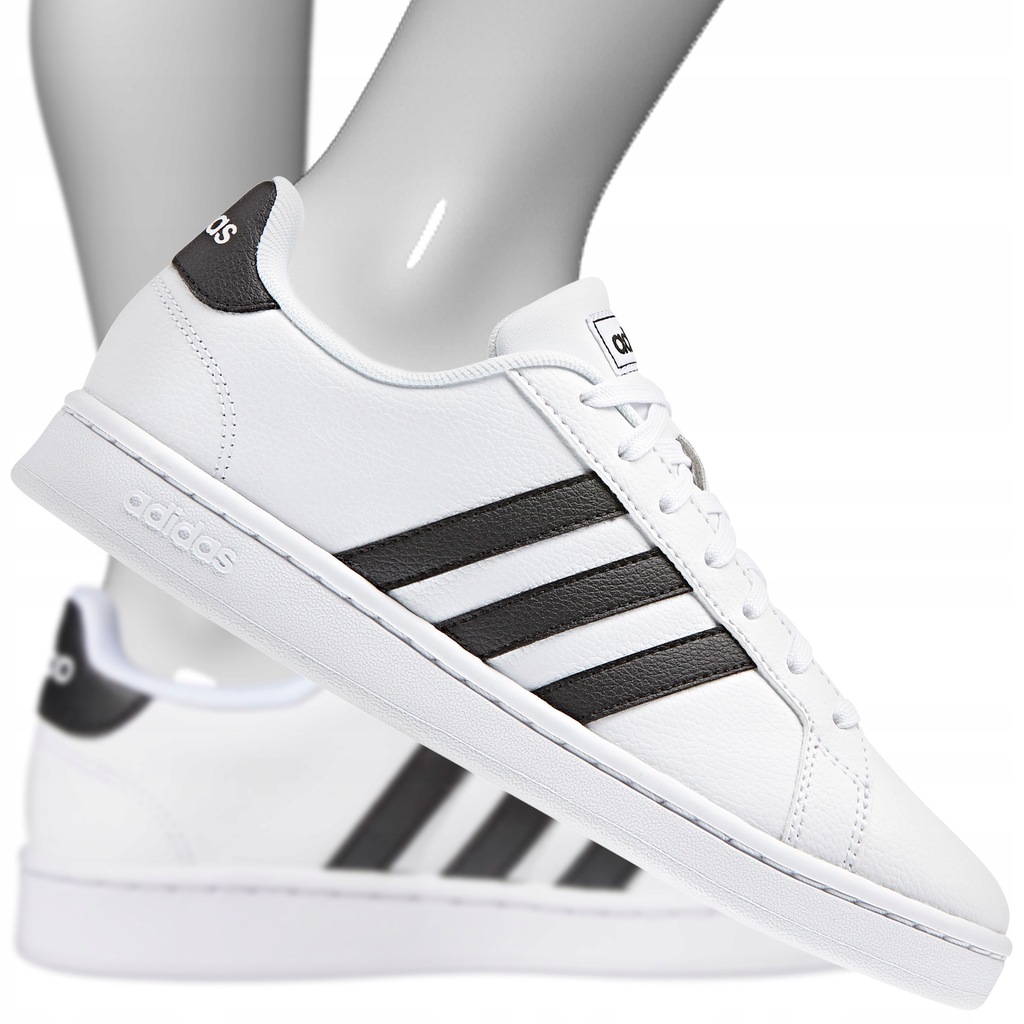 BUTY DAMSKIE ADIDAS GRAND COURT F36483 40 - 11724097030 - oficjalne ...