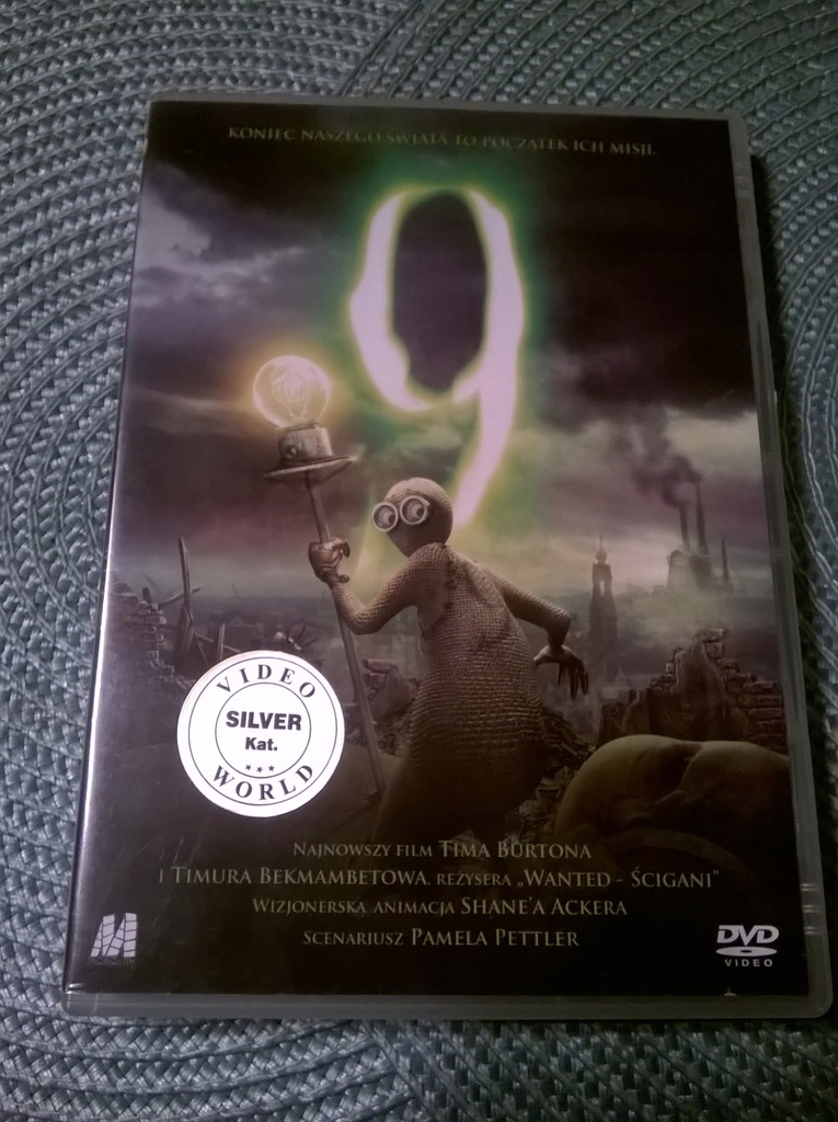 DZIEWIĘĆ aka 9 (2009) Tim Burton - 8593341213 - oficjalne archiwum Allegro