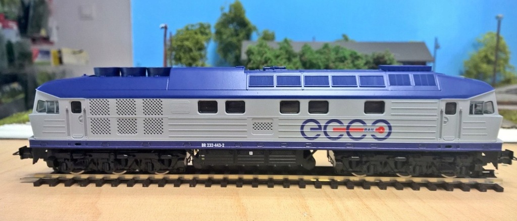 ROCO Lokomotywa BR232 ECCO RAIL DCC dźwięk NOWA - 8257943568 - oficjalne archiwum Allegro