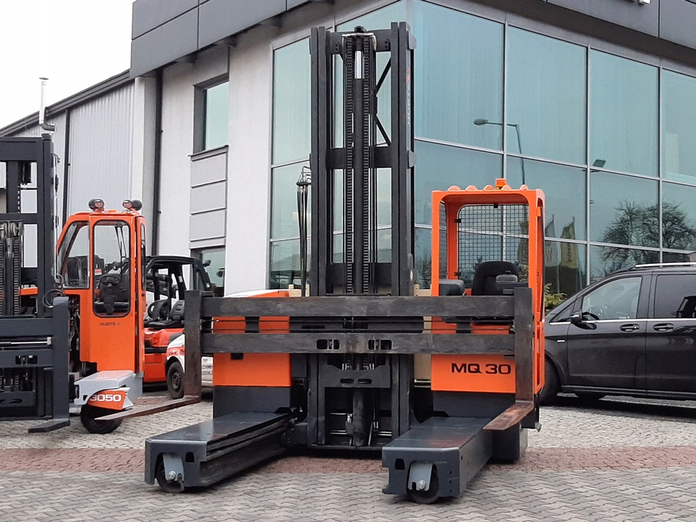 Hubtex MQ 30 elektryczny wózek boczny czterokierunkowy wielokierunkowy ...