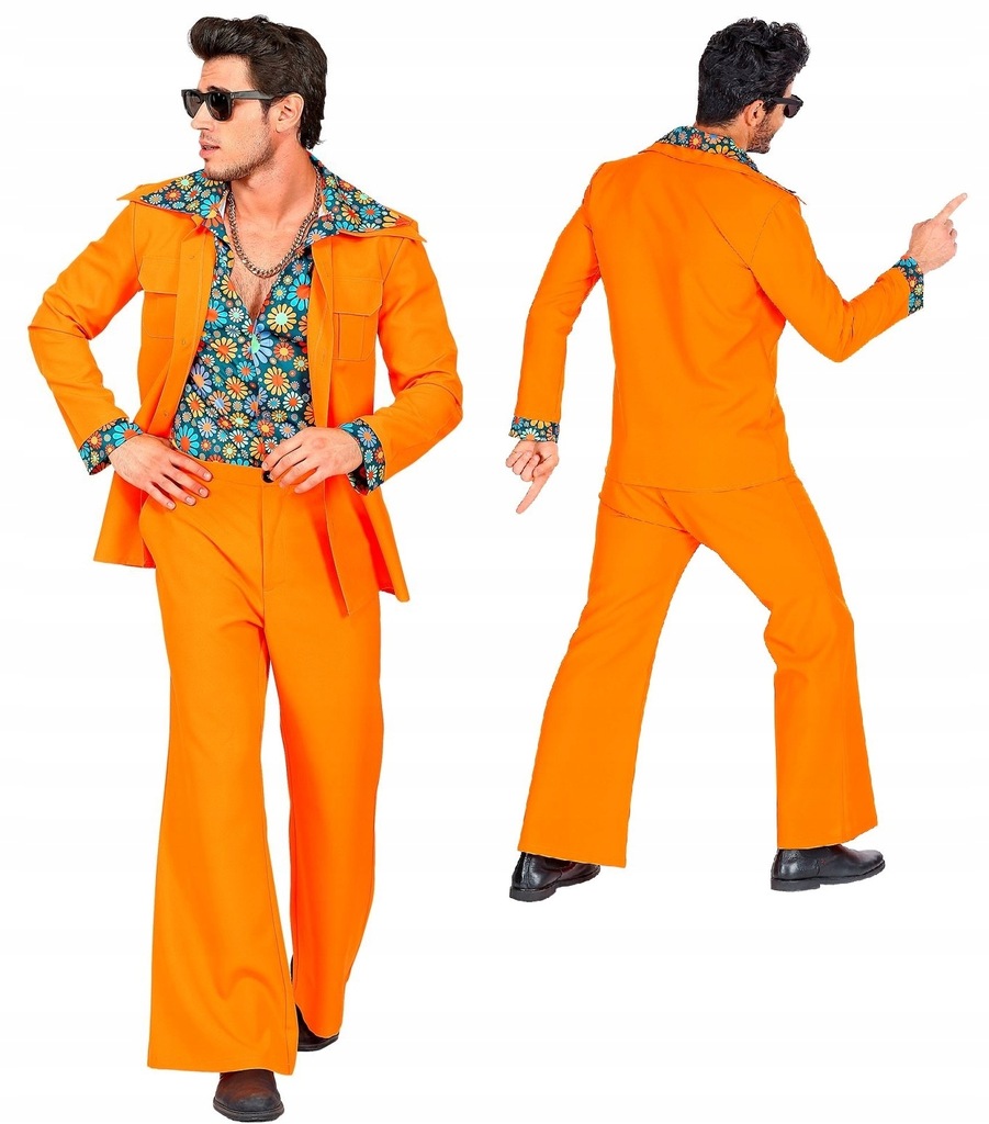 Strój Retro Disco Style 70' Król Boogie PRL Garnitur Gierek Lata 70 80 ...