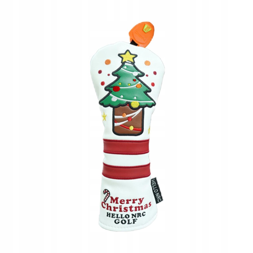 Cartoon Style Golf Wood Head Cover Fairway Fit Most Club white 25x10CM ...