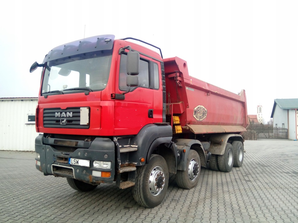 MAN TGS 8x6 2007 - 13247474321 - oficjalne archiwum Allegro