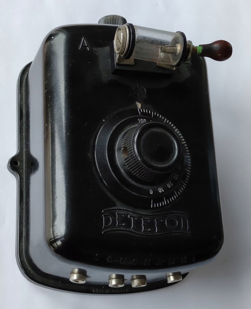 Detefon radio detektorowe 1932-39r. PZT,RDI sl - 13369293526 ...