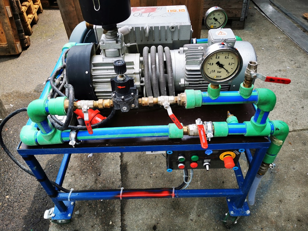 Pompa próżniowa BUSCH RA 0100 F 503 0,1mbar 100m3 - 12255136367 ...