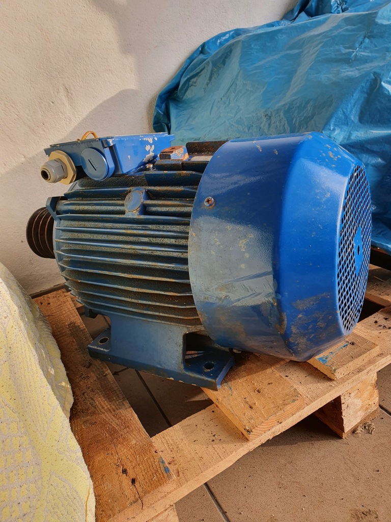 Silnik elektryczny 11KW.Szwedzki BEVI. - 11600037258 - oficjalne archiwum Allegro