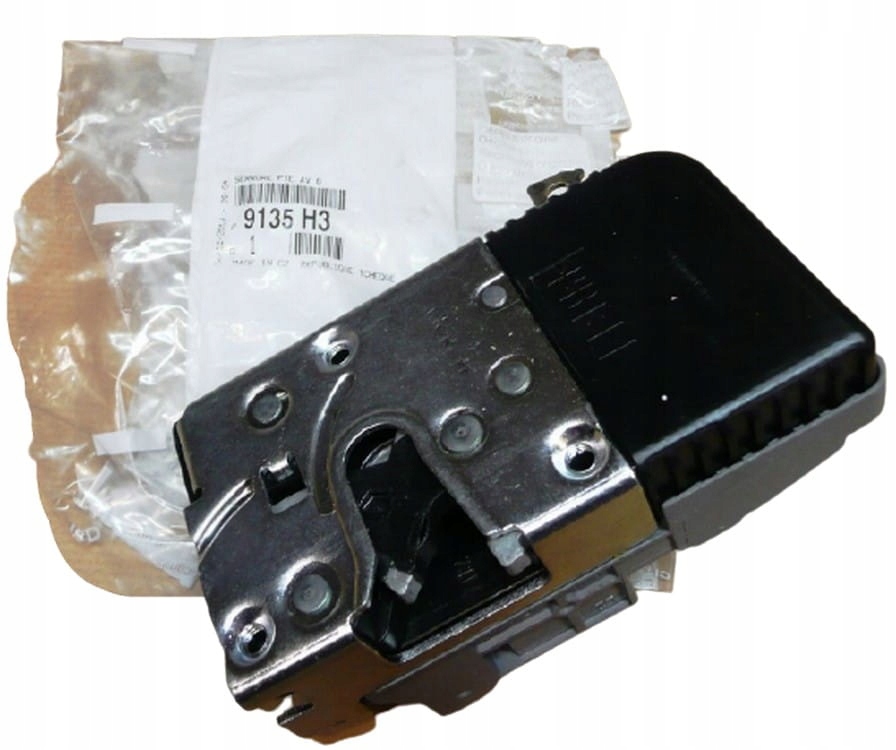 Zamek Drzwi Lewy 9135H3 Peugeot 206, 306 Oryginał - 11618276014 - oficjalne archiwum Allegro