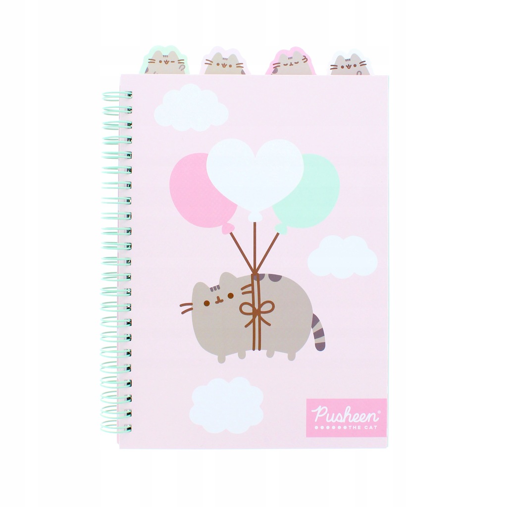 PUSHEEN notes ze znacznikami zeszyt 60k LINIA A5 - 10711282767 ...