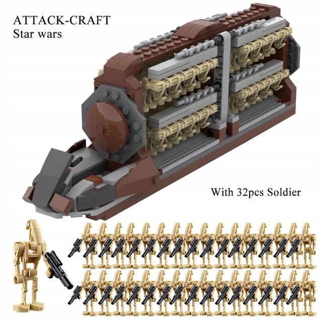 Star Figma Wars Droid pluton Attack craft klocki z - 12720266262 ...